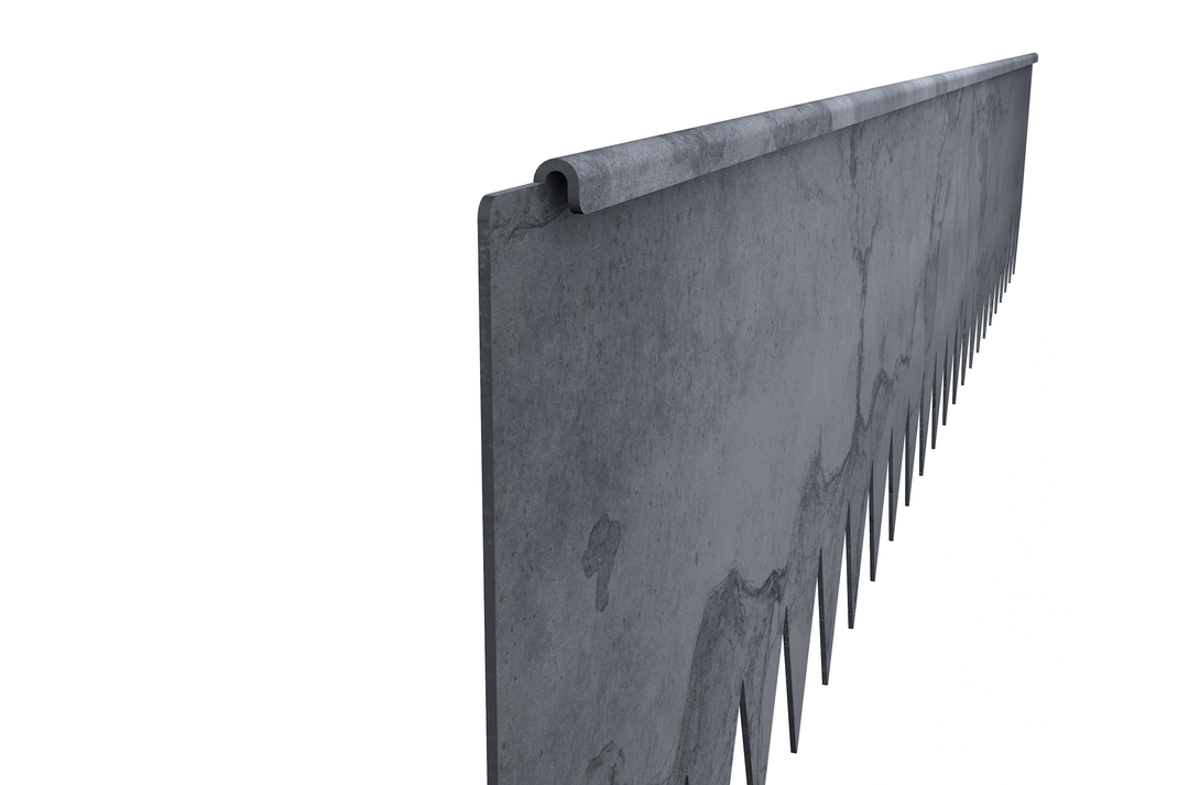 Hammer-In Landscape Edging - Cor-Ten Steel - 2ft Strips - Plus Connect ...