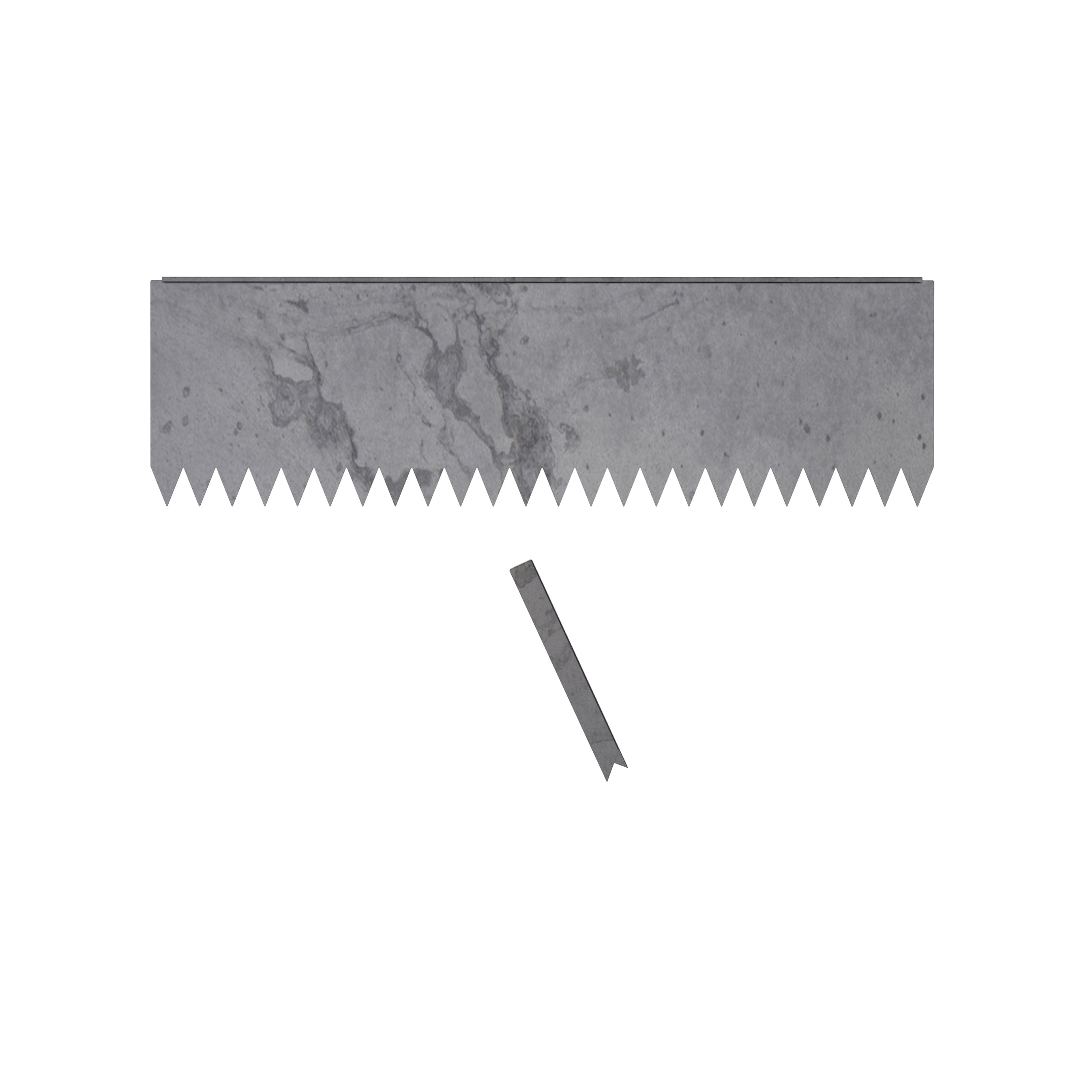 Hammer-In Landscape Edging - Cor-Ten Steel - 4ft Strips - Plus Connect ...