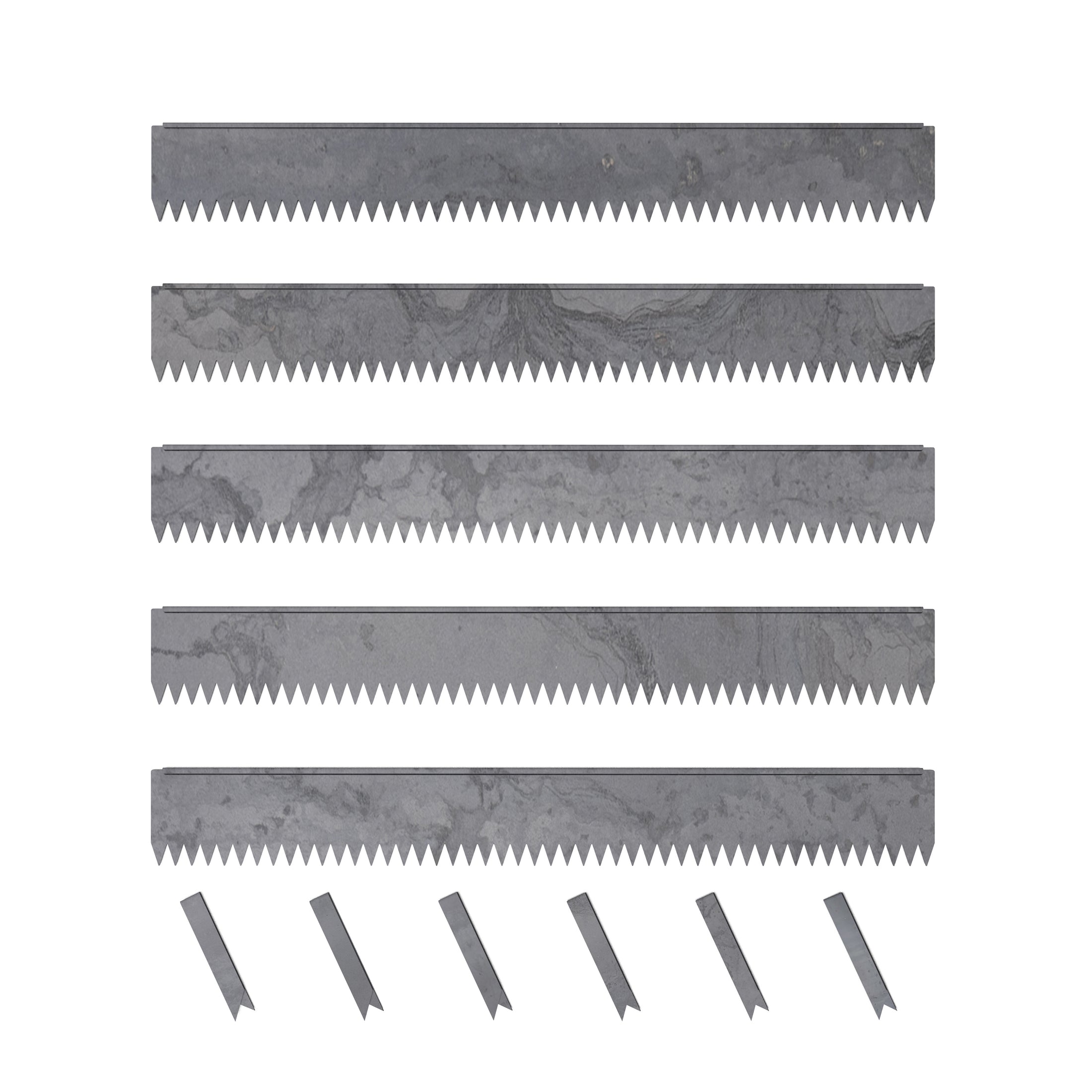 Hammer-In Landscape Edging - Cor-Ten Steel - 4ft Strips - Plus Connect ...