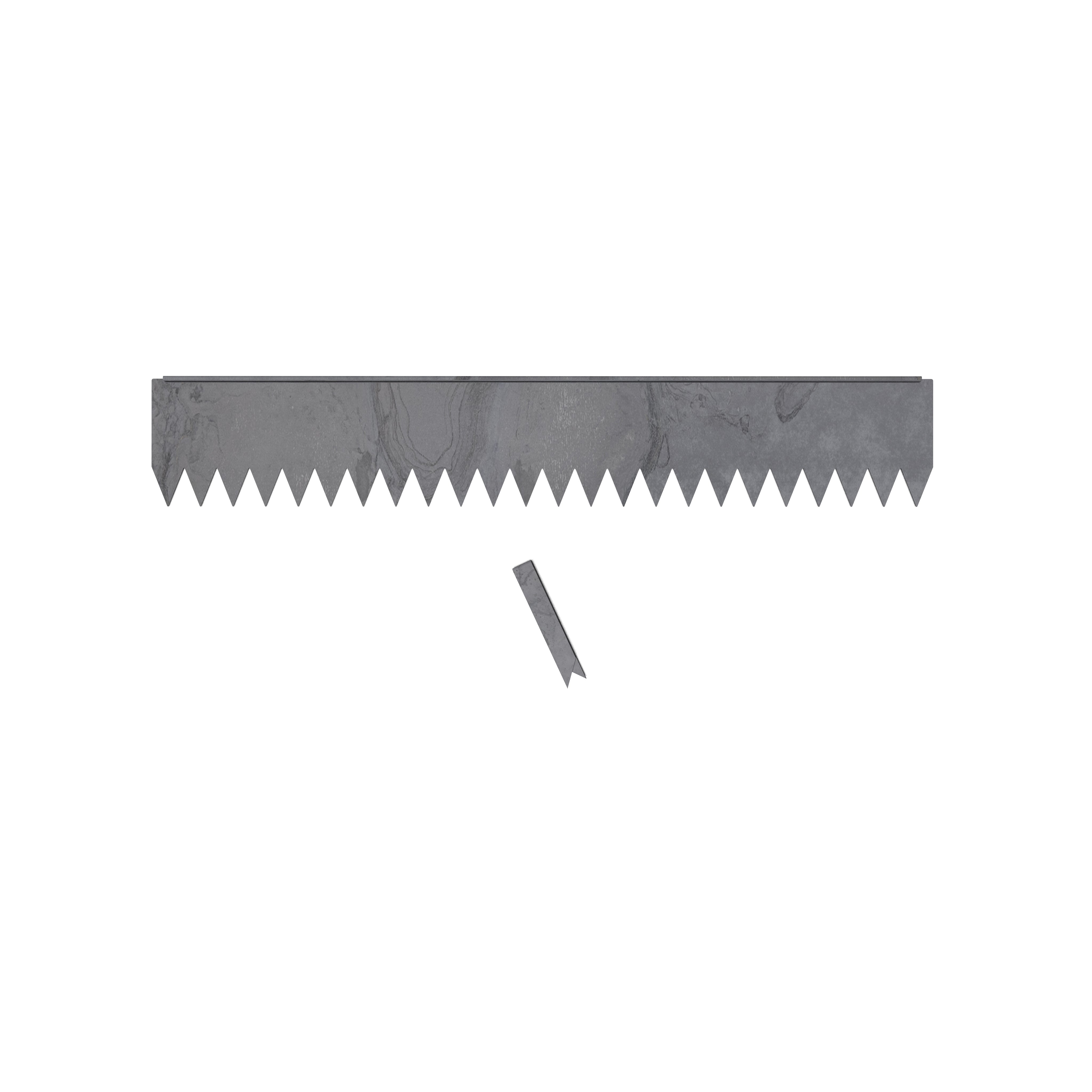Hammer-In Landscape Edging - Cor-Ten Steel - 4ft Strips - Plus Connect ...