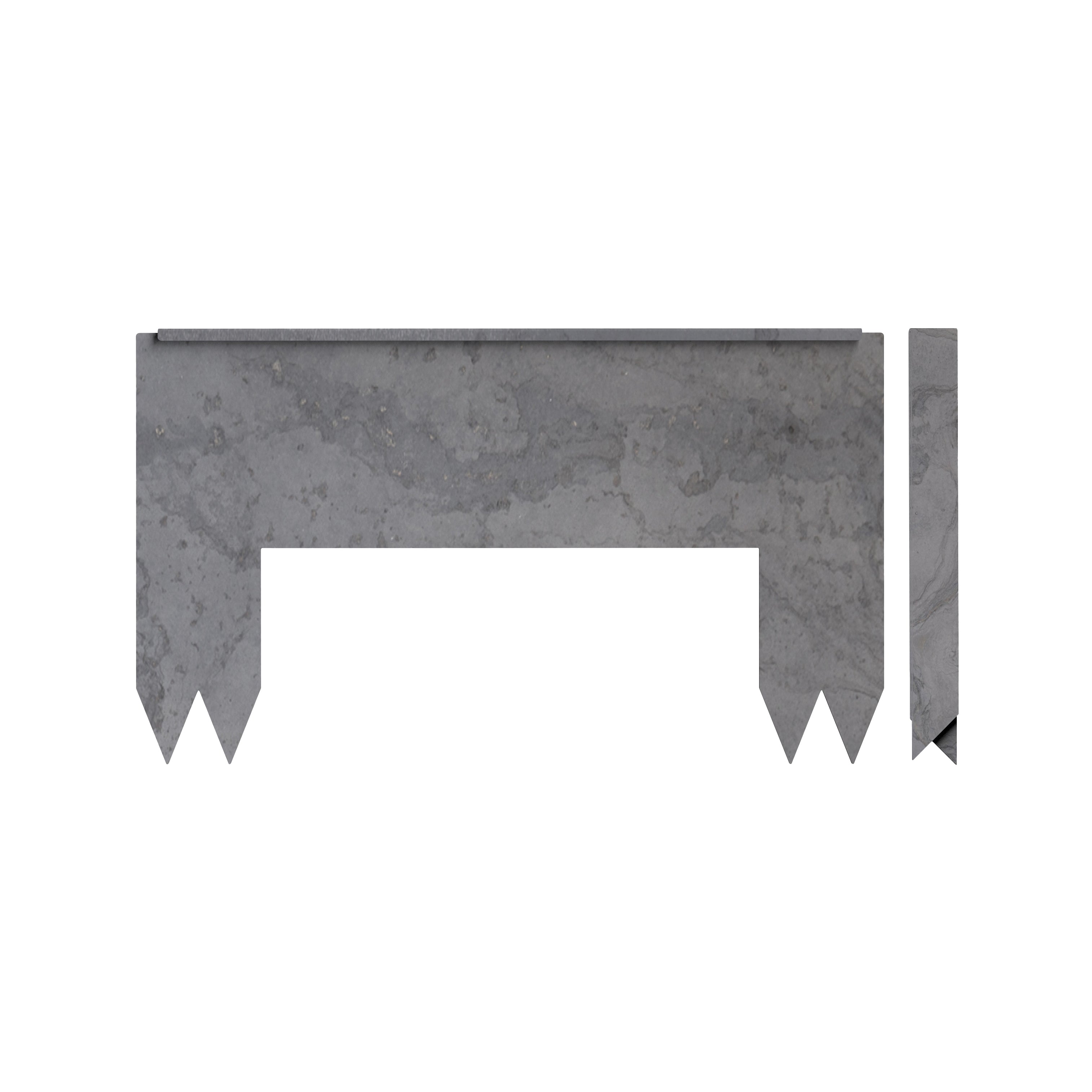 Hammer-In Landscape Edging - Cor-Ten Steel - 2ft Bridge Strips - Plus ...