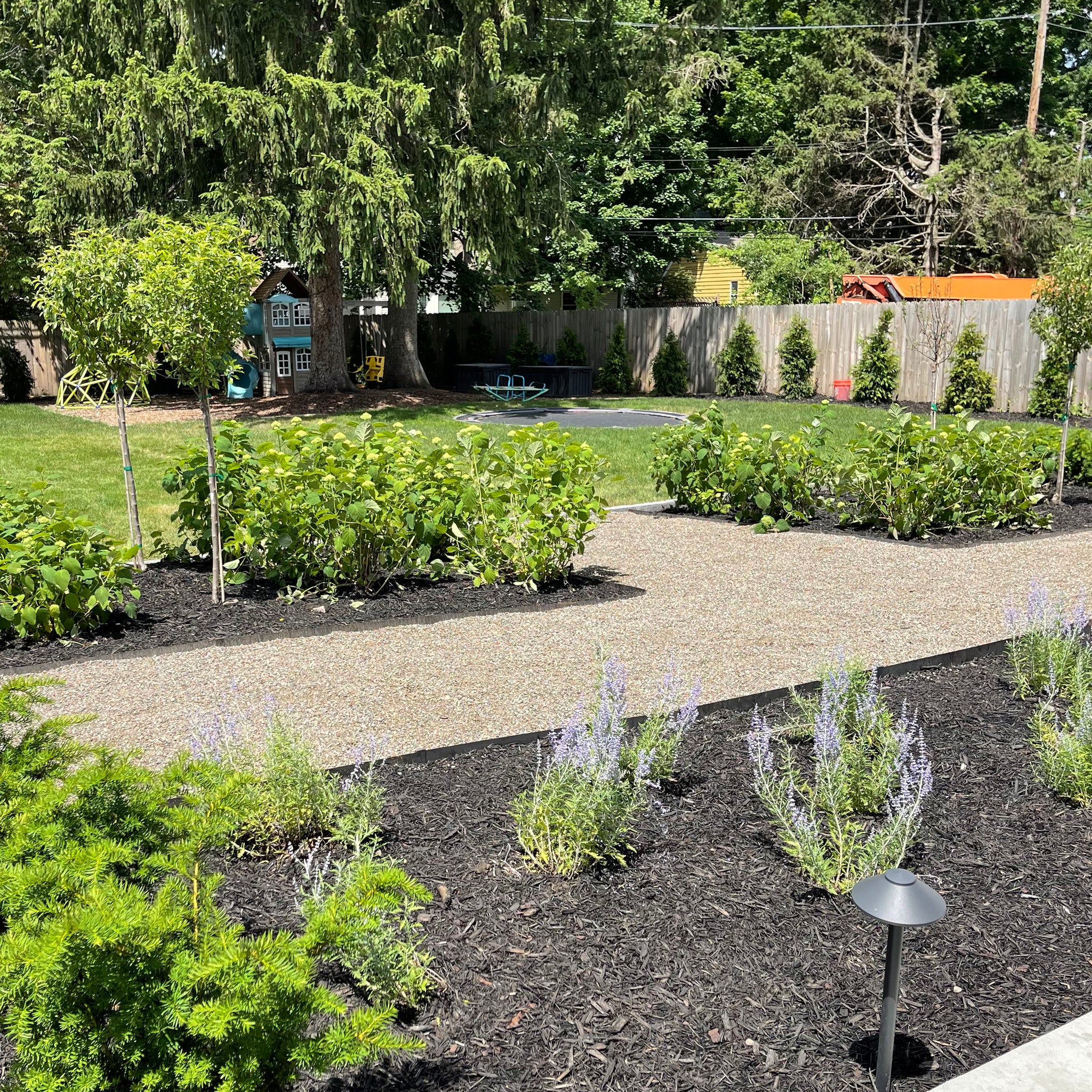 Hammer-In Landscape Edging - Cor-Ten Steel - 4ft Strips - Plus Connect ...