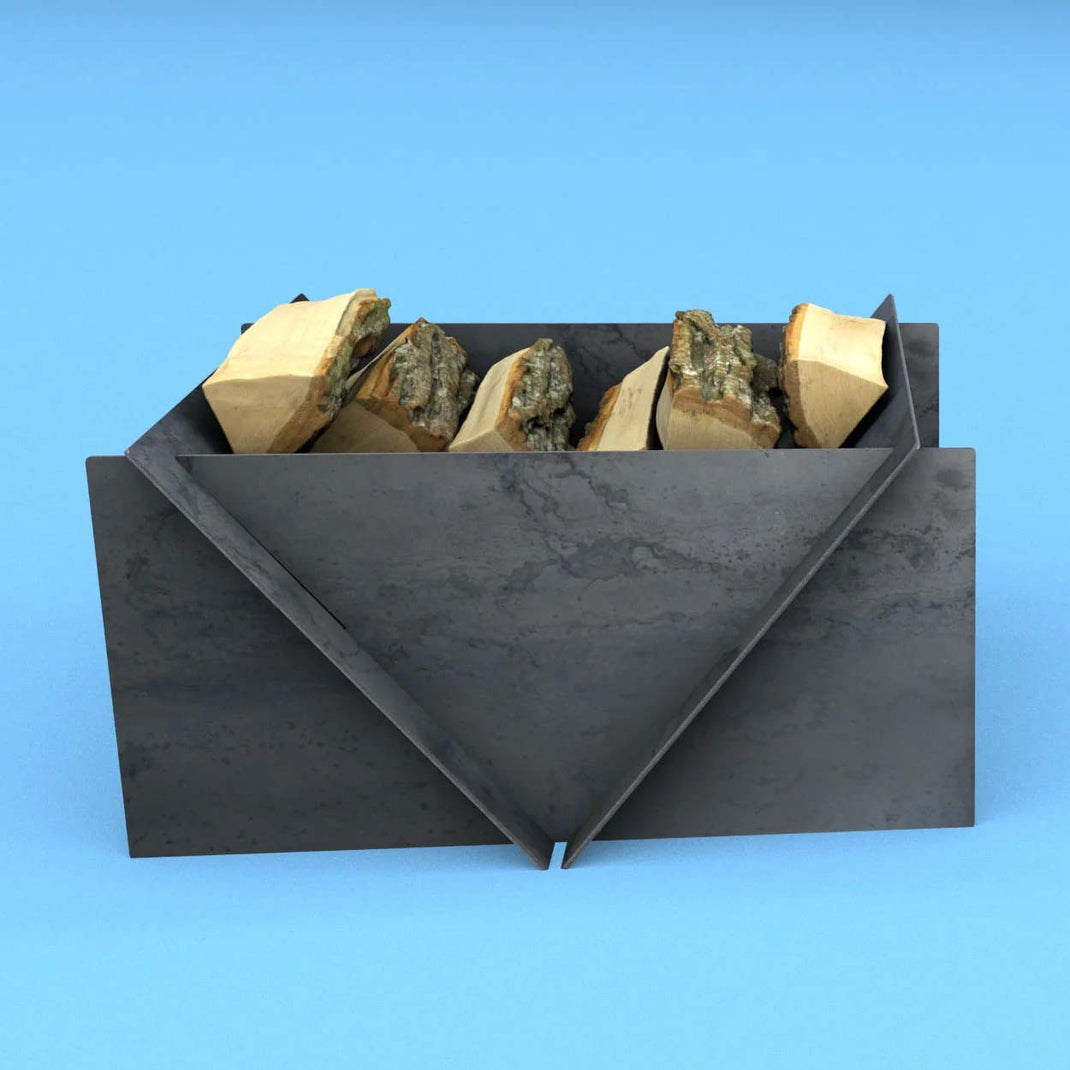 Modular Steel Fire Pit – Edge Right